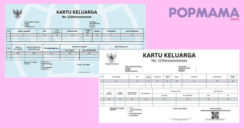 Cara Ganti KK Lama ke KK Baru Barcode Secara Online | Popmama.com